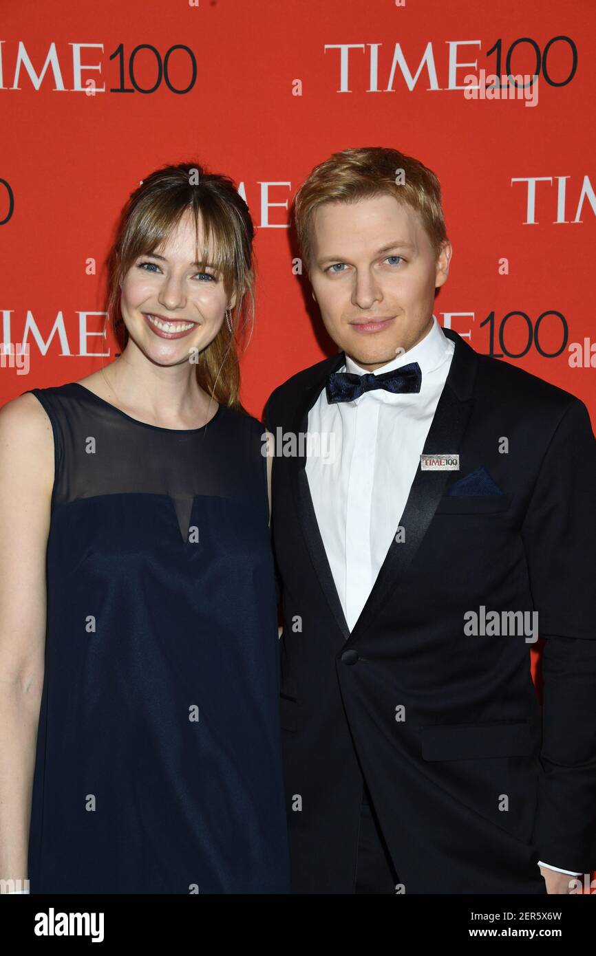 Emily Nestor, Ronan Farrow arrives to the 2018 TIME 100 Gala, held at ...