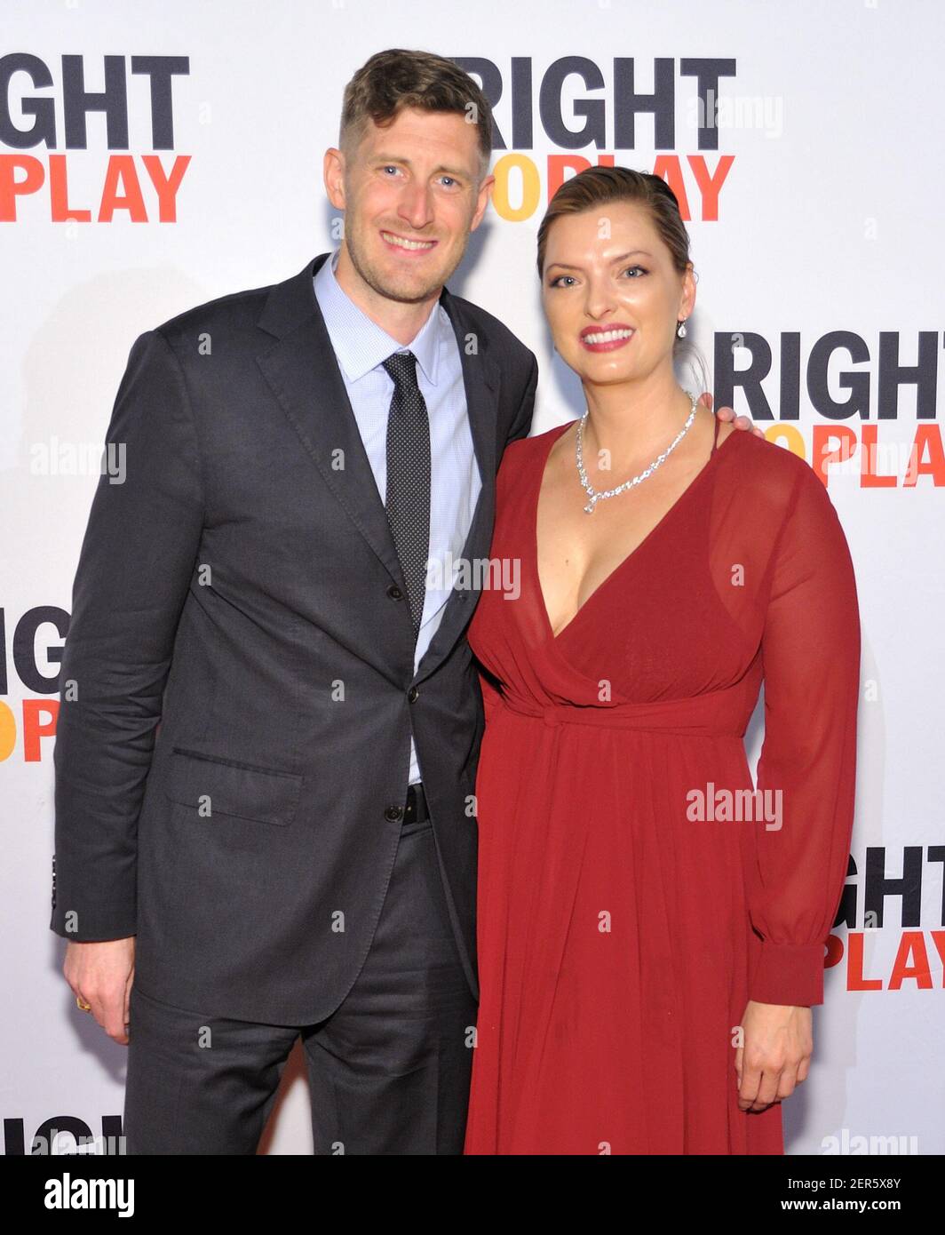L-R: Olympic medalist Joey Cheek and Tamara Jenkins attend the Right to ...