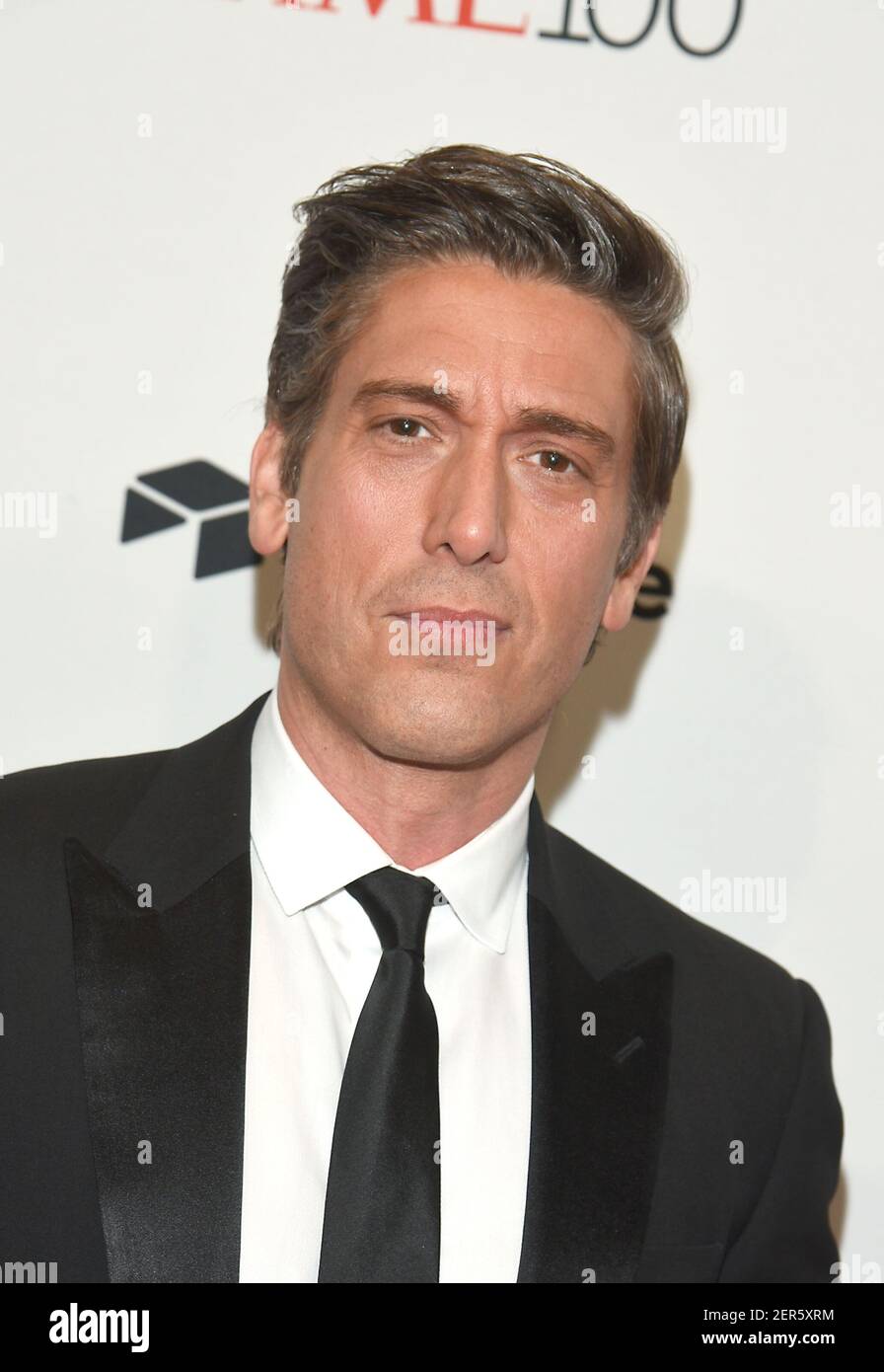 David Muir attends the TIME 100 2018 GALA on April 24, 2018 at the ...