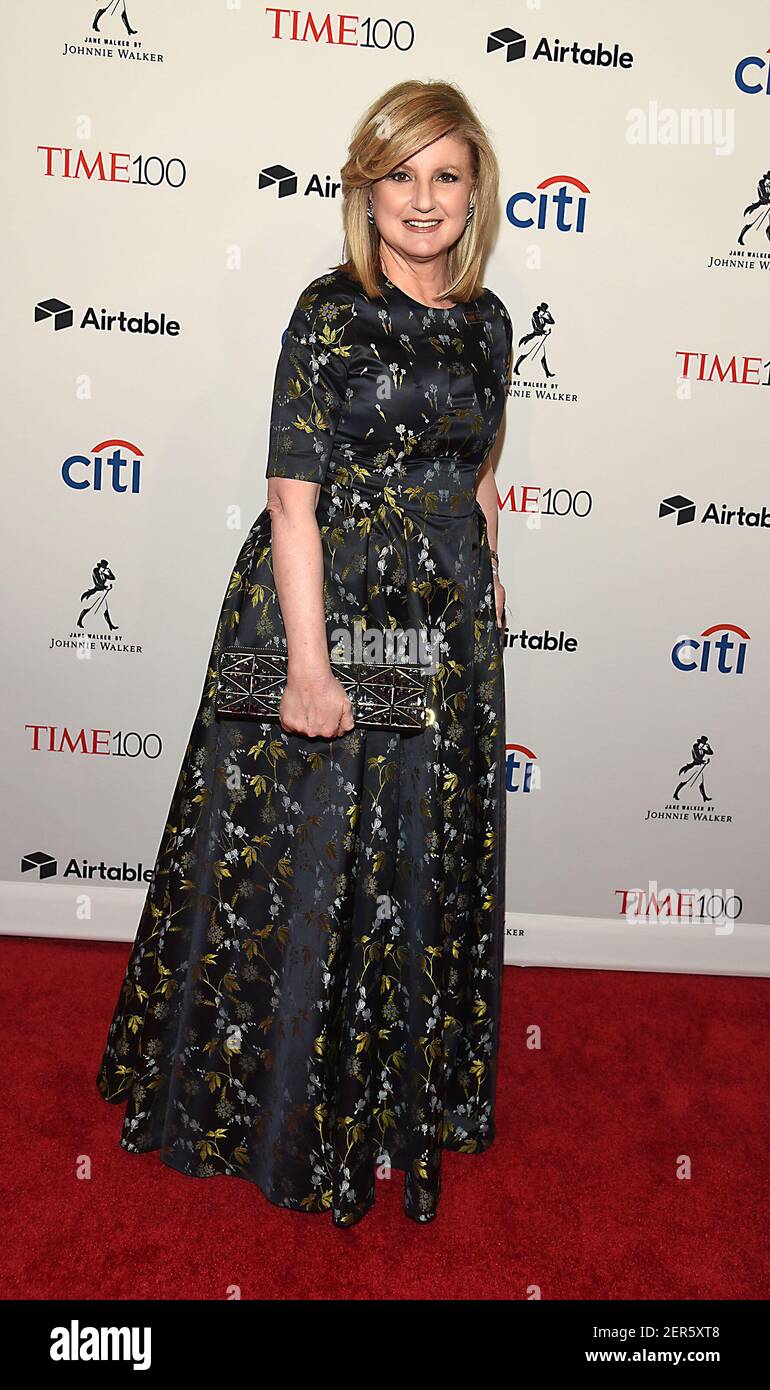 Arianna Huffington attends the TIME 100 2018 GALA on April 24, 2018 at ...