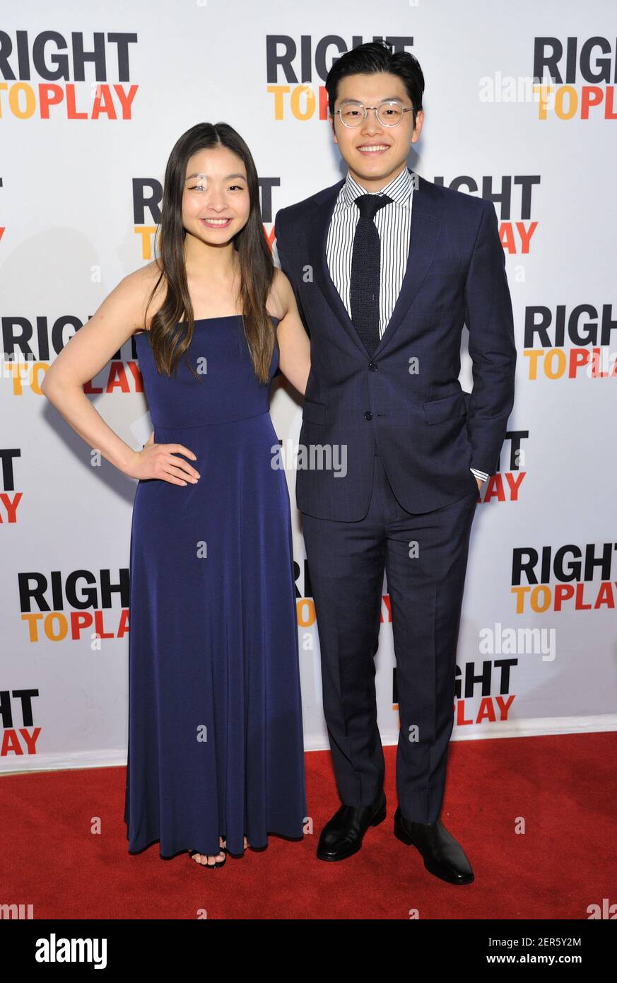 L-R: Olympic bronze medalists ice dancers Maia and Alex Shibutani ...