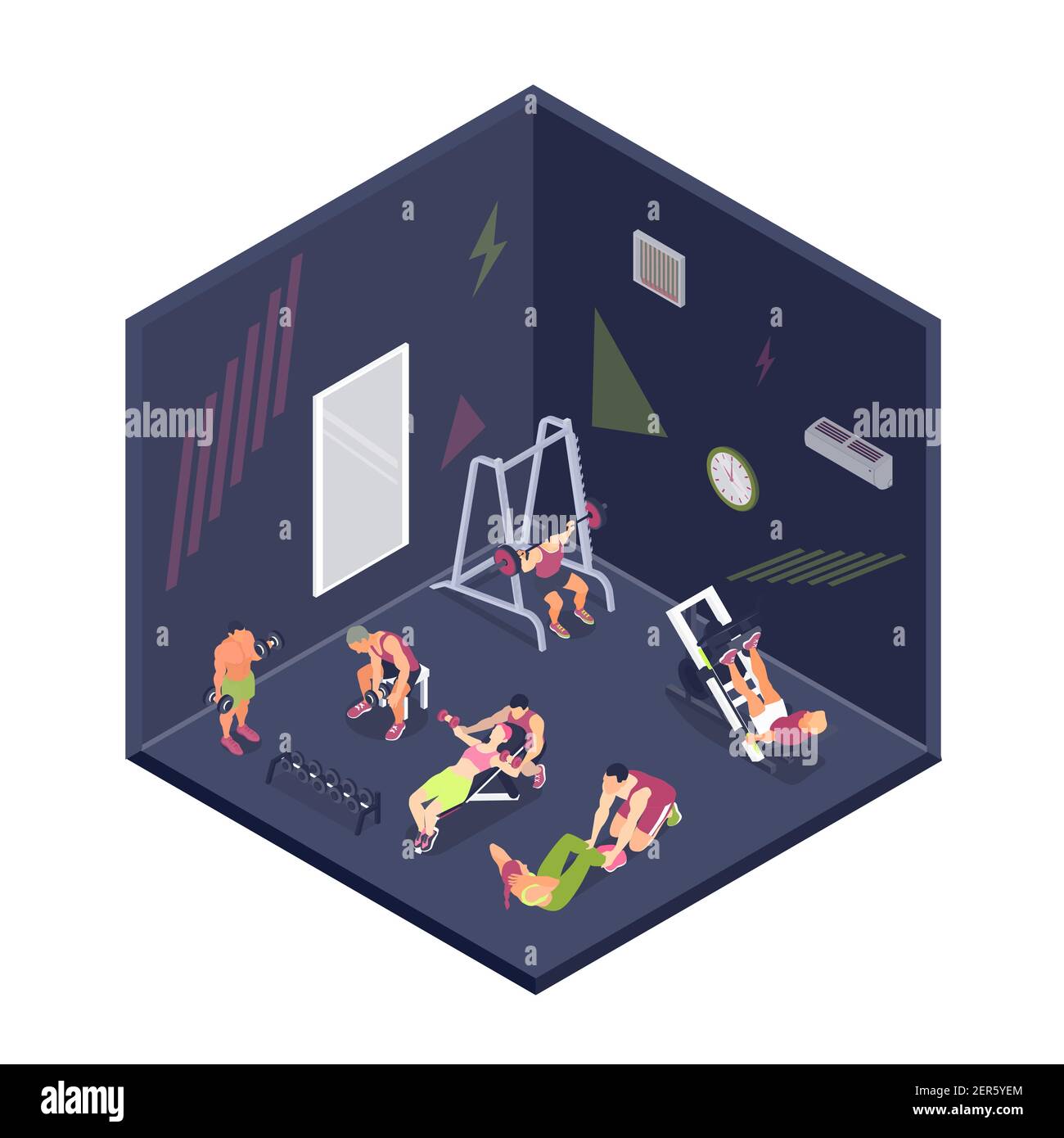 Calisthenics vector vectors hi-res stock photography and images - Alamy