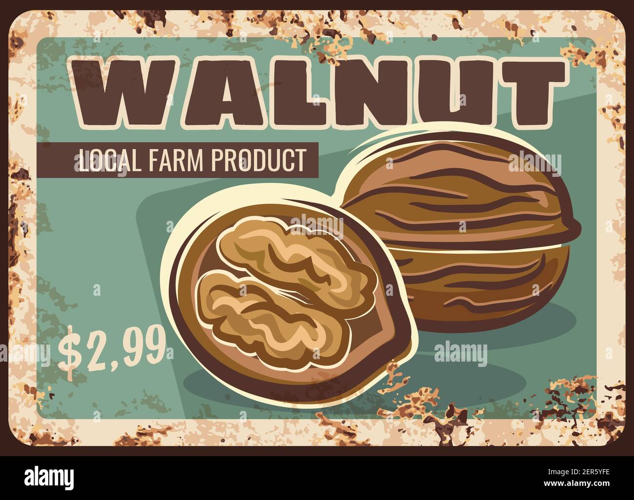 Vintage snacks ad Stock Vector Images - Alamy