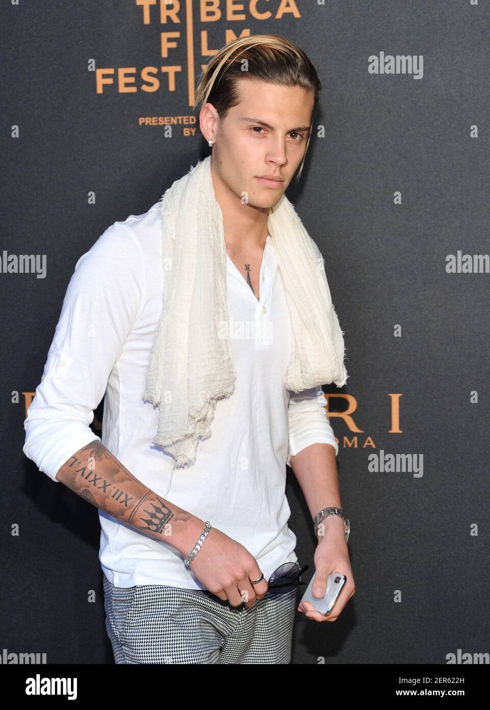 Model Dylan Ravagnani attends the Bvlgari world premiere of The ...