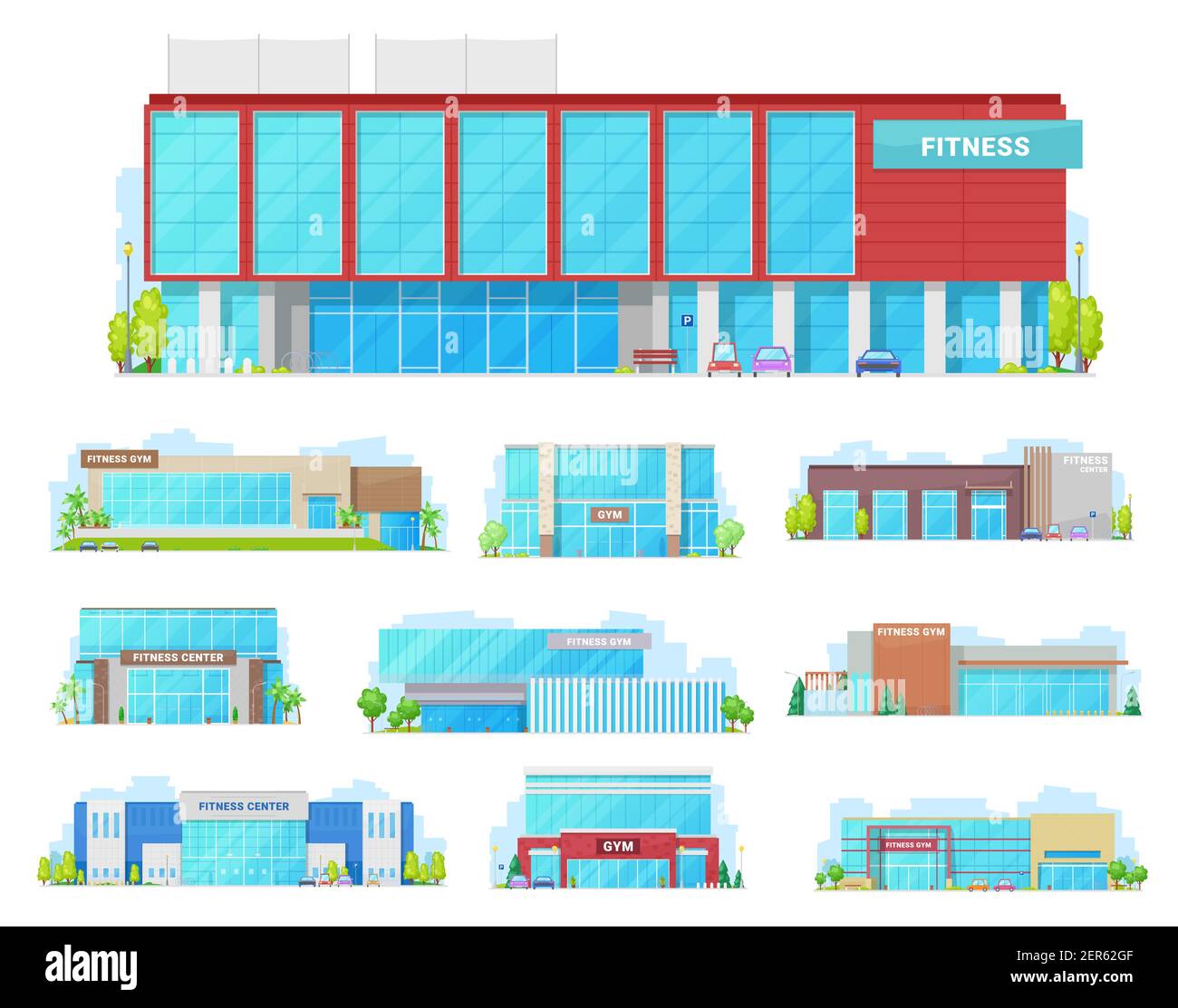 Real gymnasium Stock Vector Images - Alamy