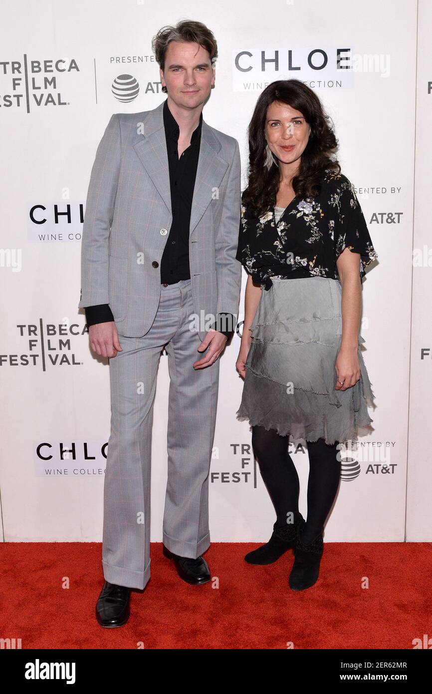 (L-R) Gabrielle Brady and Aaron Cupples attend the Tribeca awards ...