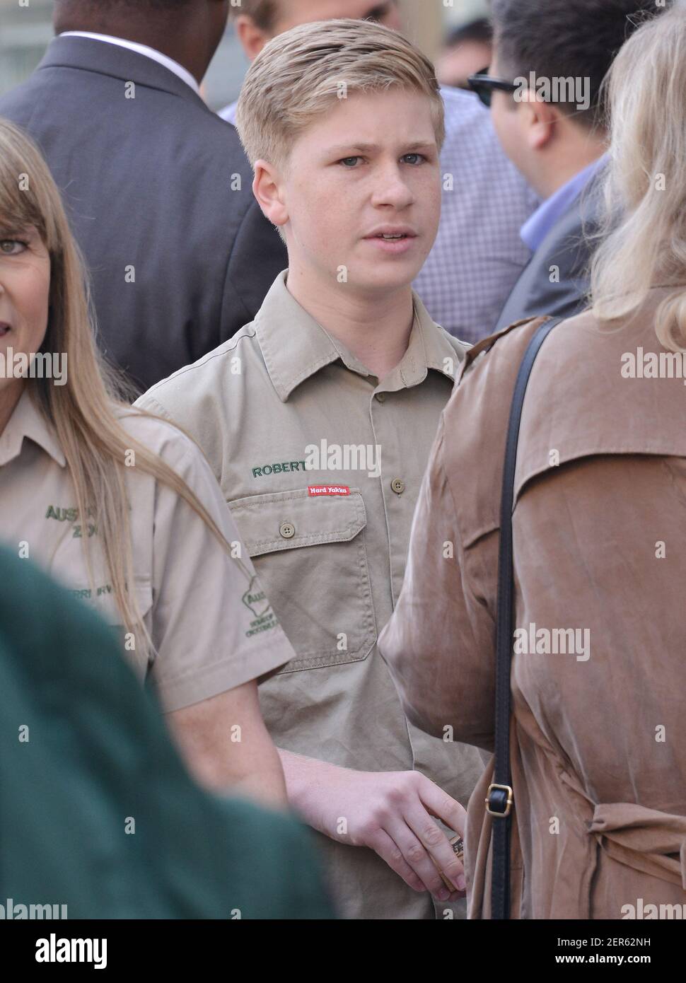 Robert Irwin at the Steve Irwin Posthumous Star On The Hollywood Walk ...