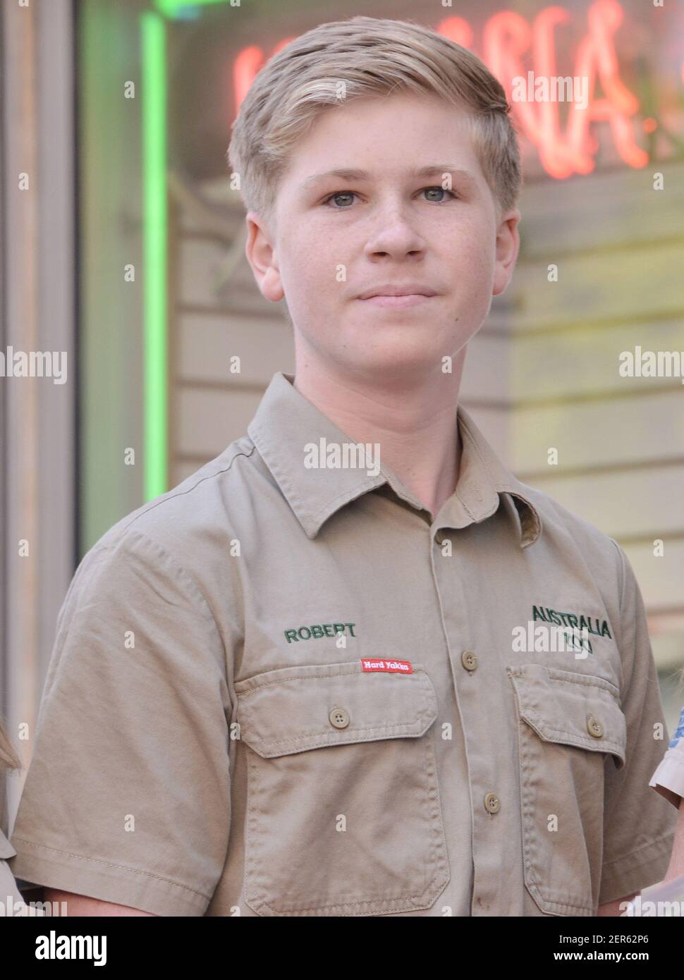 Robert Irwin at the Steve Irwin Posthumous Star On The Hollywood Walk ...