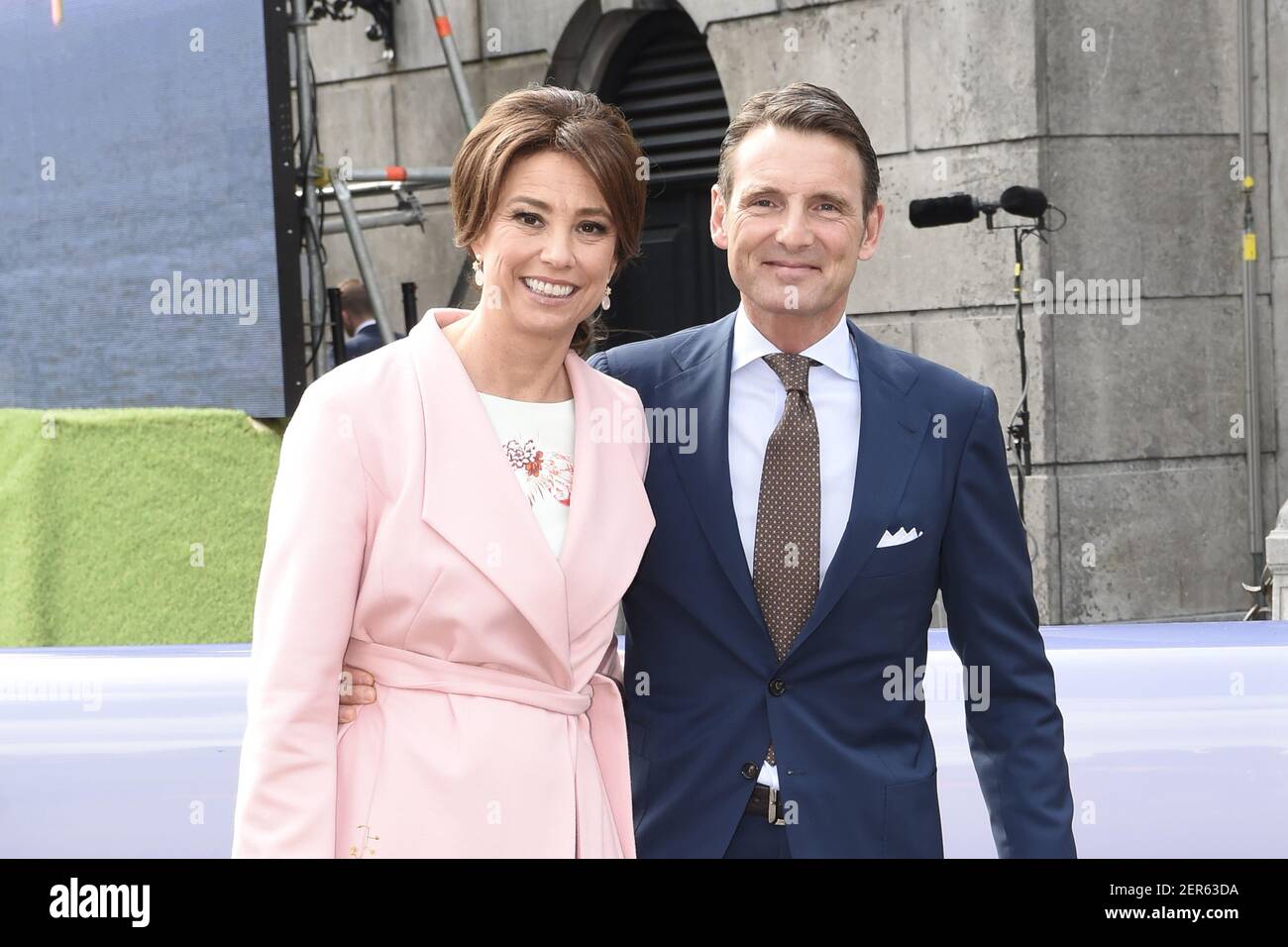 Prince Maurits and Princess Marilene celebrating King Willem-Alexander ...