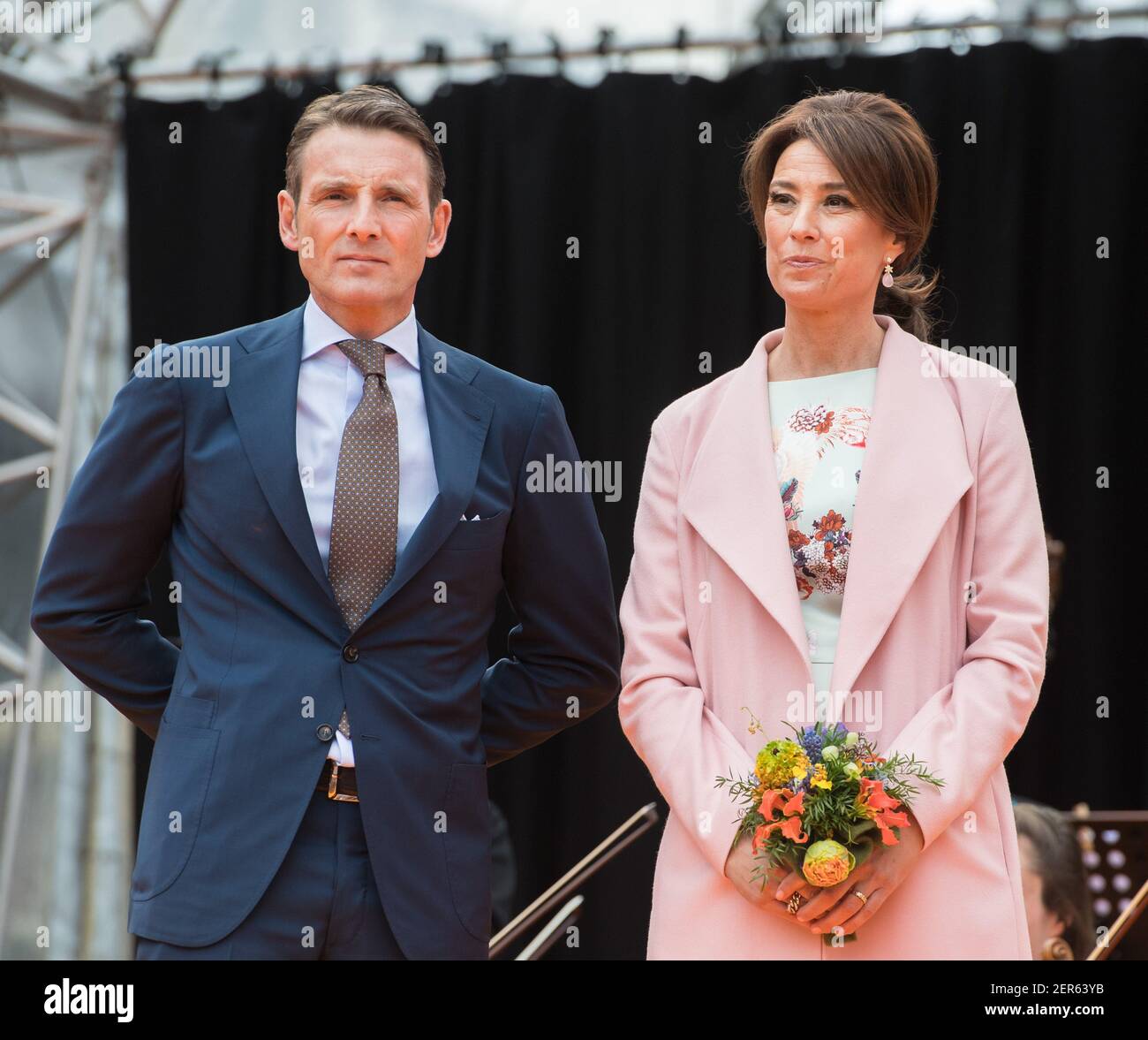 Prince Maurits and Princess Marilene celebrating King Willem-Alexander ...