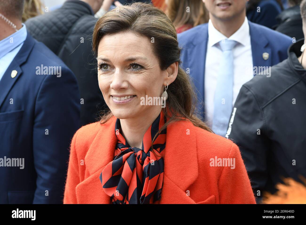 Princess Aimee celebrating King Willem-Alexander's 51st birthday and 5 ...