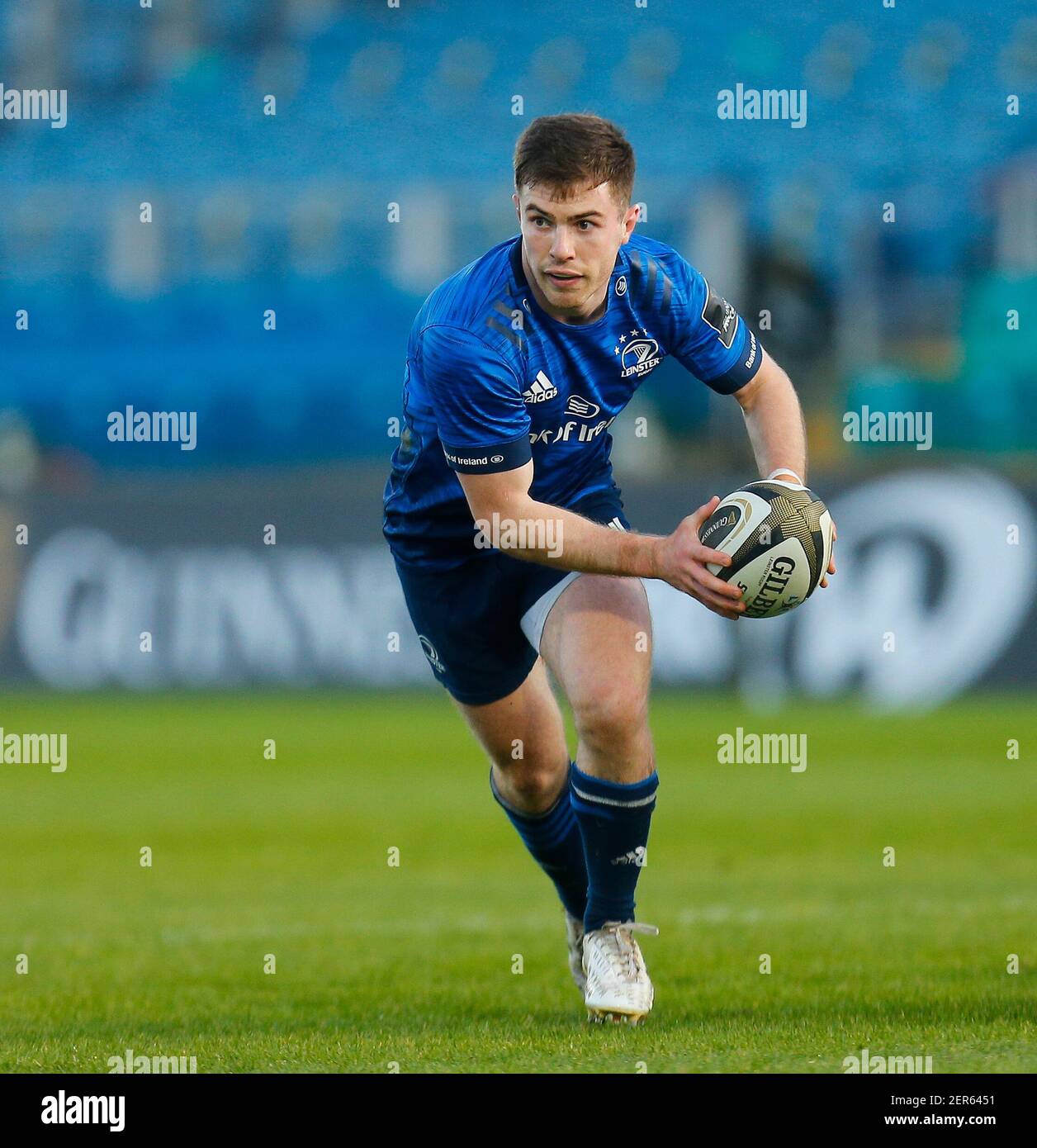 RDS Arena, Dublin, Leinster, Ireland. 28th Feb, 2021. Guinness Pro 14 ...