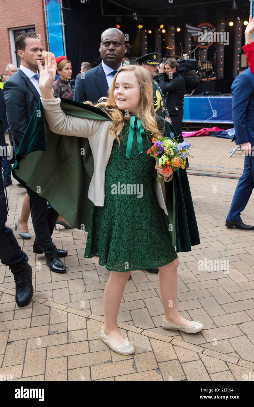 Princess Ariane celebrating King Willem-Alexander's 51st birthday and 5 ...