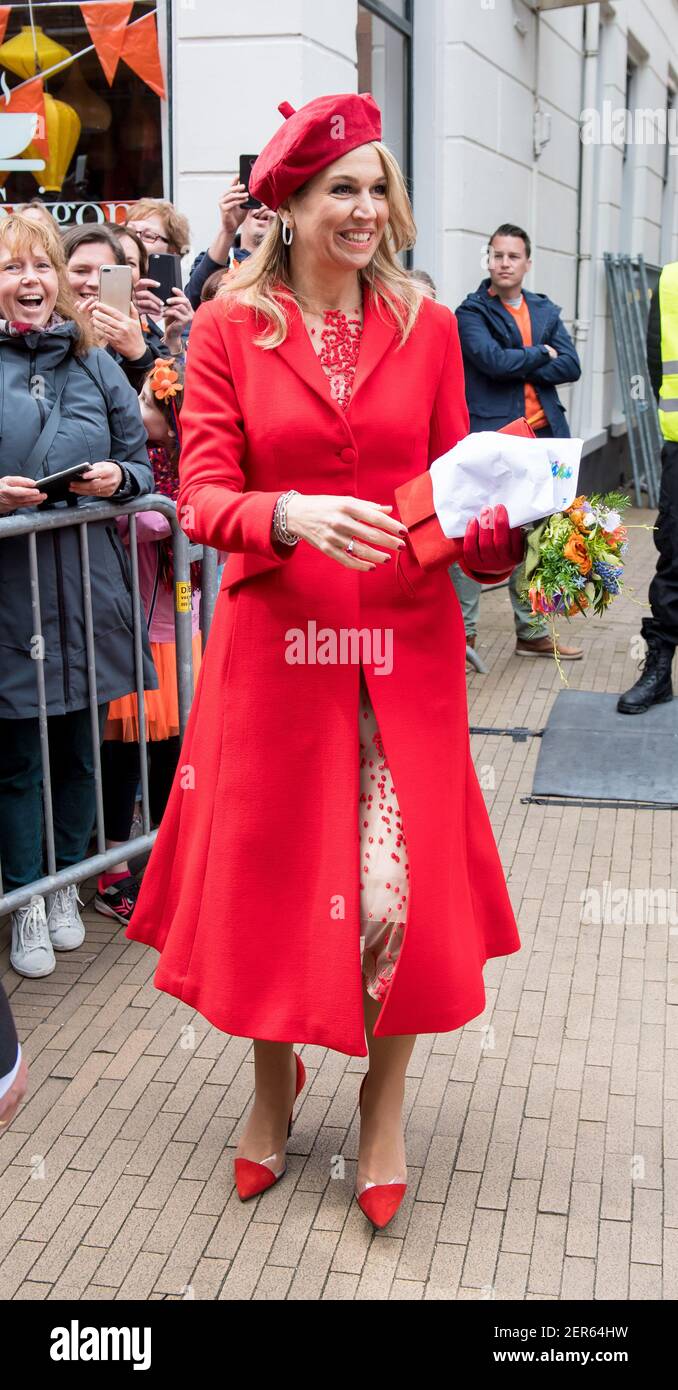 Queen Maxima celebrating King Willem-Alexander's 51st birthday and 5 ...