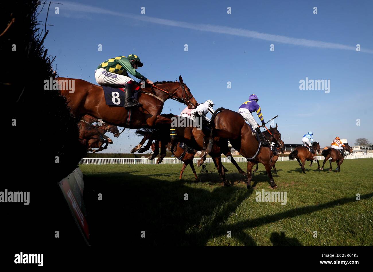 General view of hereford racecourse hi-res stock photography and images ...