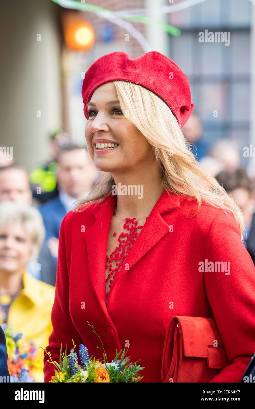 Queen Maxima celebrating King Willem-Alexander's 51st birthday and 5 ...