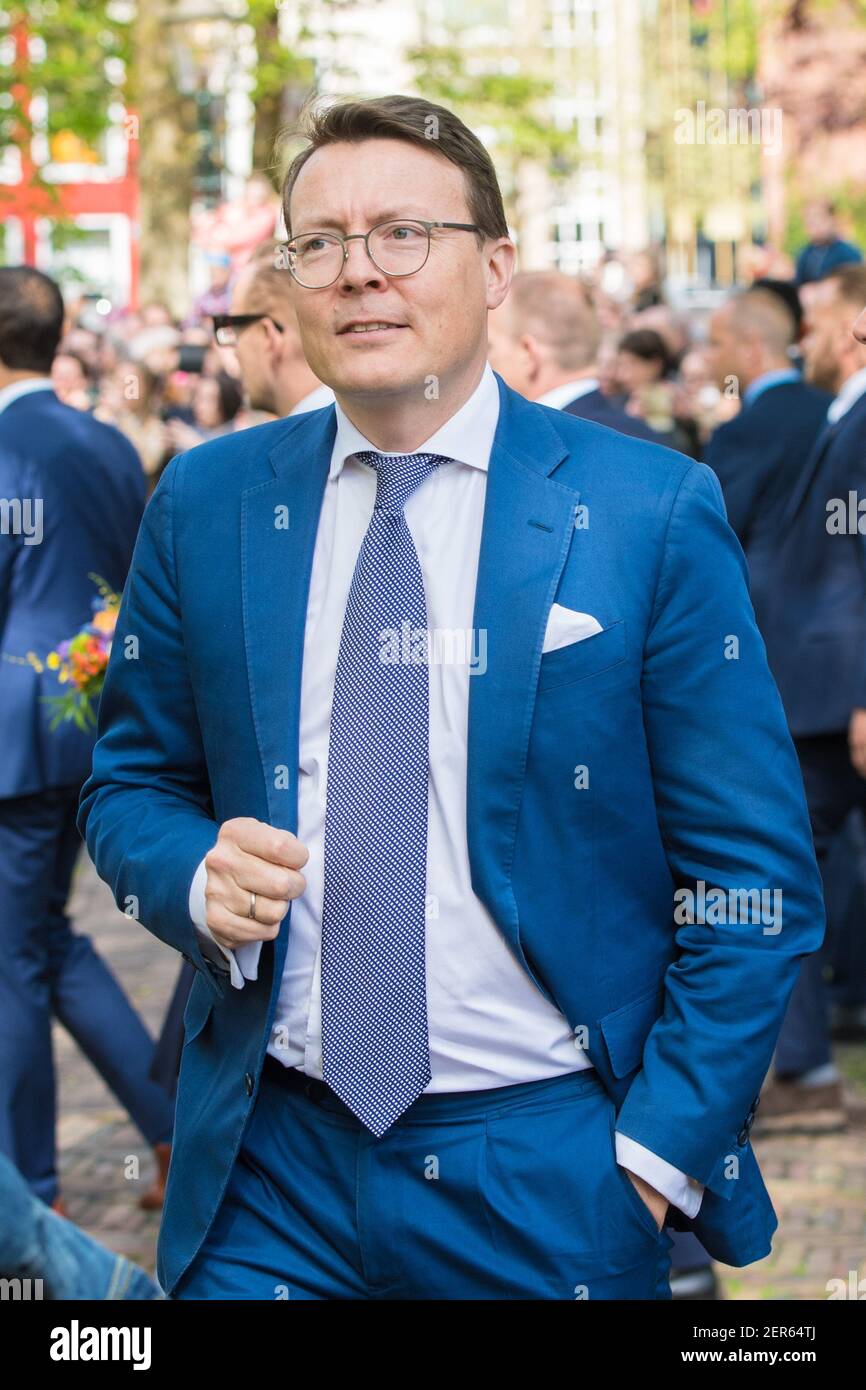 Prince Constantijn celebrating King Willem-Alexander's 51st birthday ...