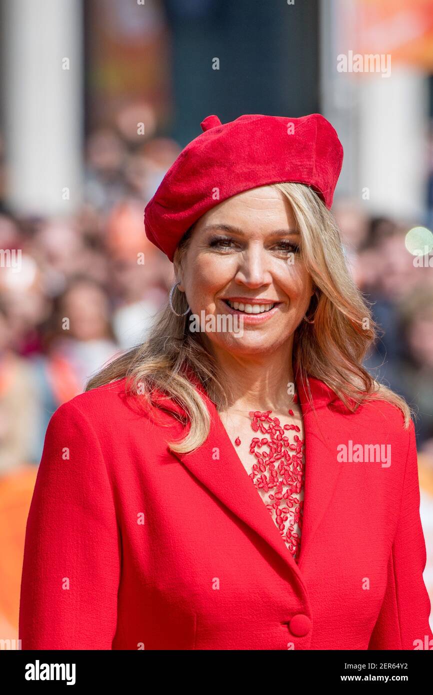Queen Maxima celebrating King Willem-Alexander's 51st birthday and 5 ...