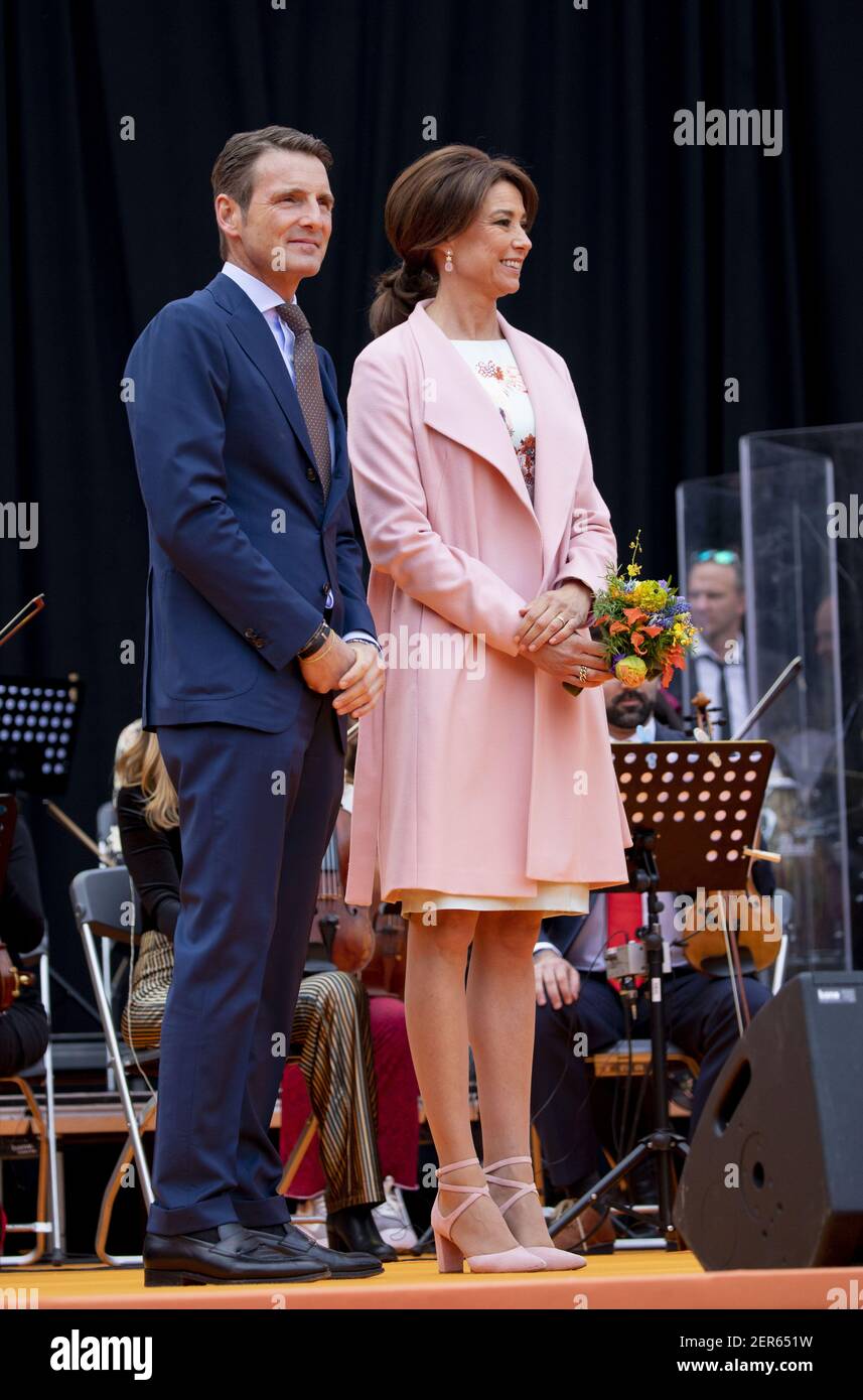 Prince Maurits and Princess Marilene celebrating King Willem-Alexander ...