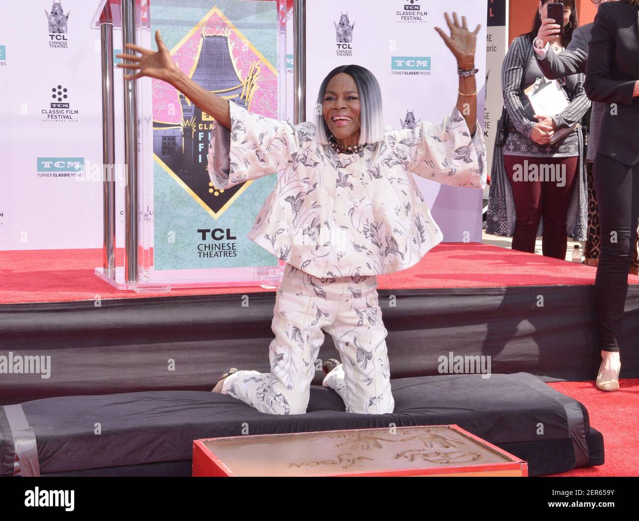 Cicely Tyson at her Hand & Footprint Ceremony held at the TCL Chinese ...