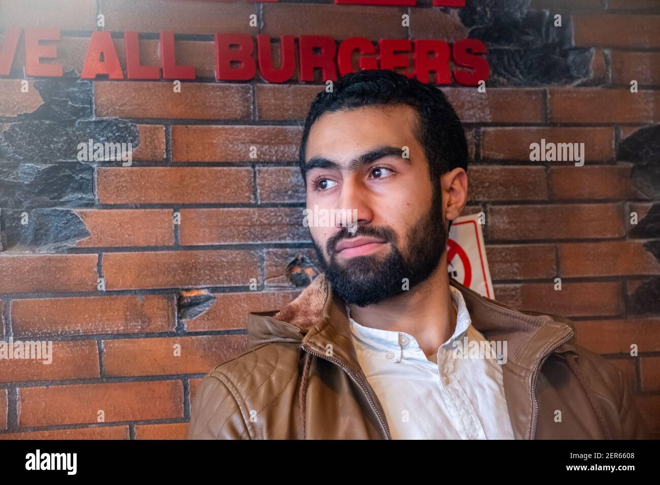 Arabic male menu hi-res stock photography and images - Alamy