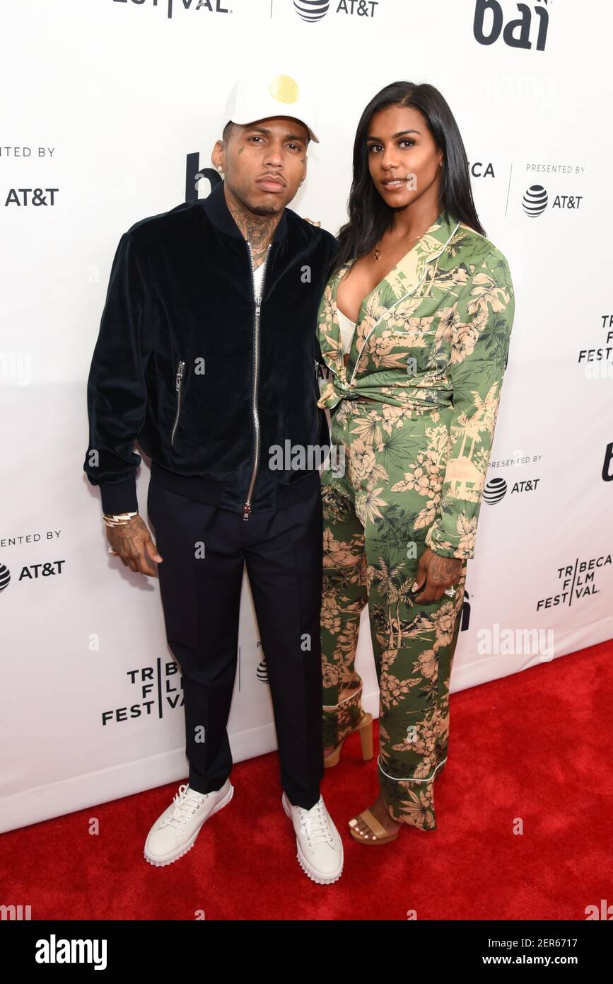 Kid Ink and Asiah Collins attend Unbanned: The Legend of AJ1 Movie ...