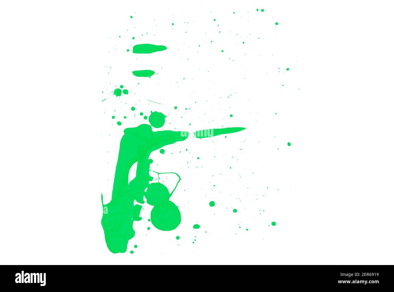 Abstract green splash hi-res stock photography and images - Alamy