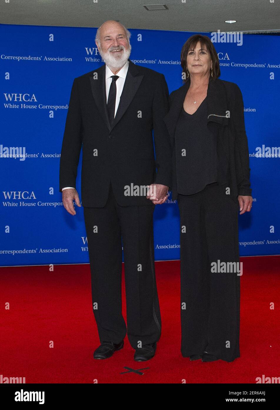 Rob Reiber and Michele Singer Reiner arrive for the 2018 White House ...