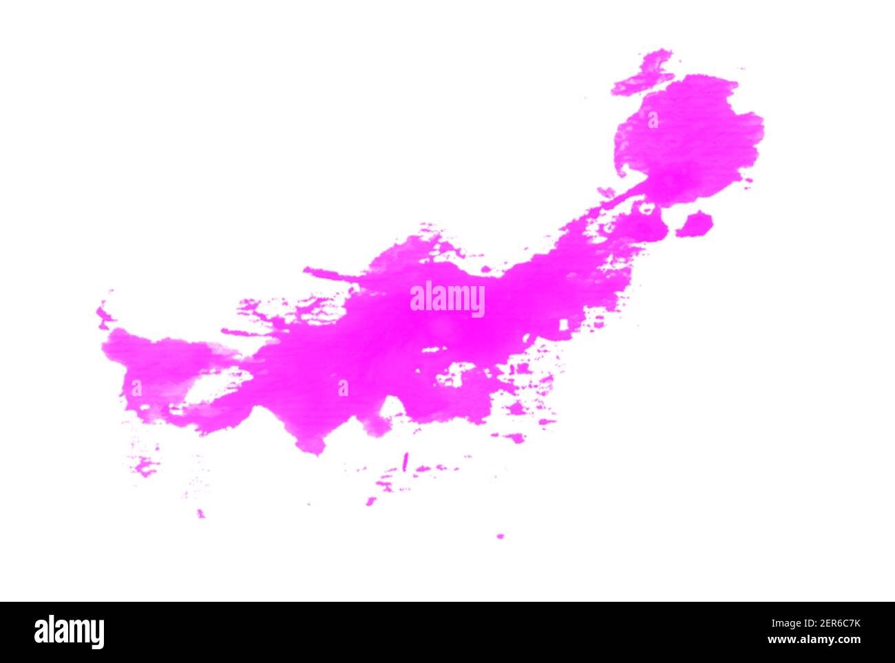 Brush pink color abstract Cut Out Stock Images & Pictures - Alamy
