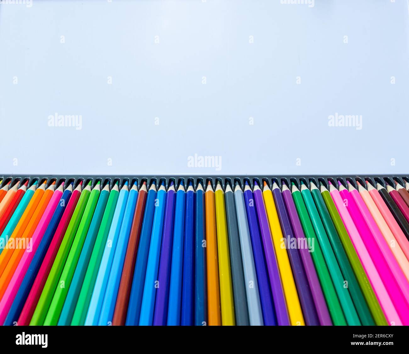 Multicolor collection sorted in a nice way Stock Photo - Alamy