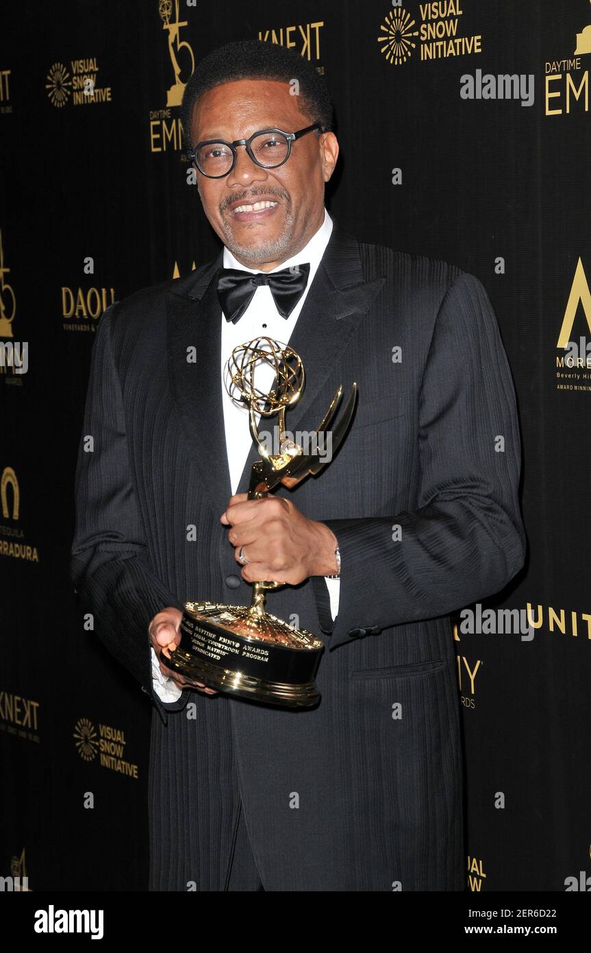 Judge Greg Mathis, winner of Outstanding Legal/Courtroom Program for ...