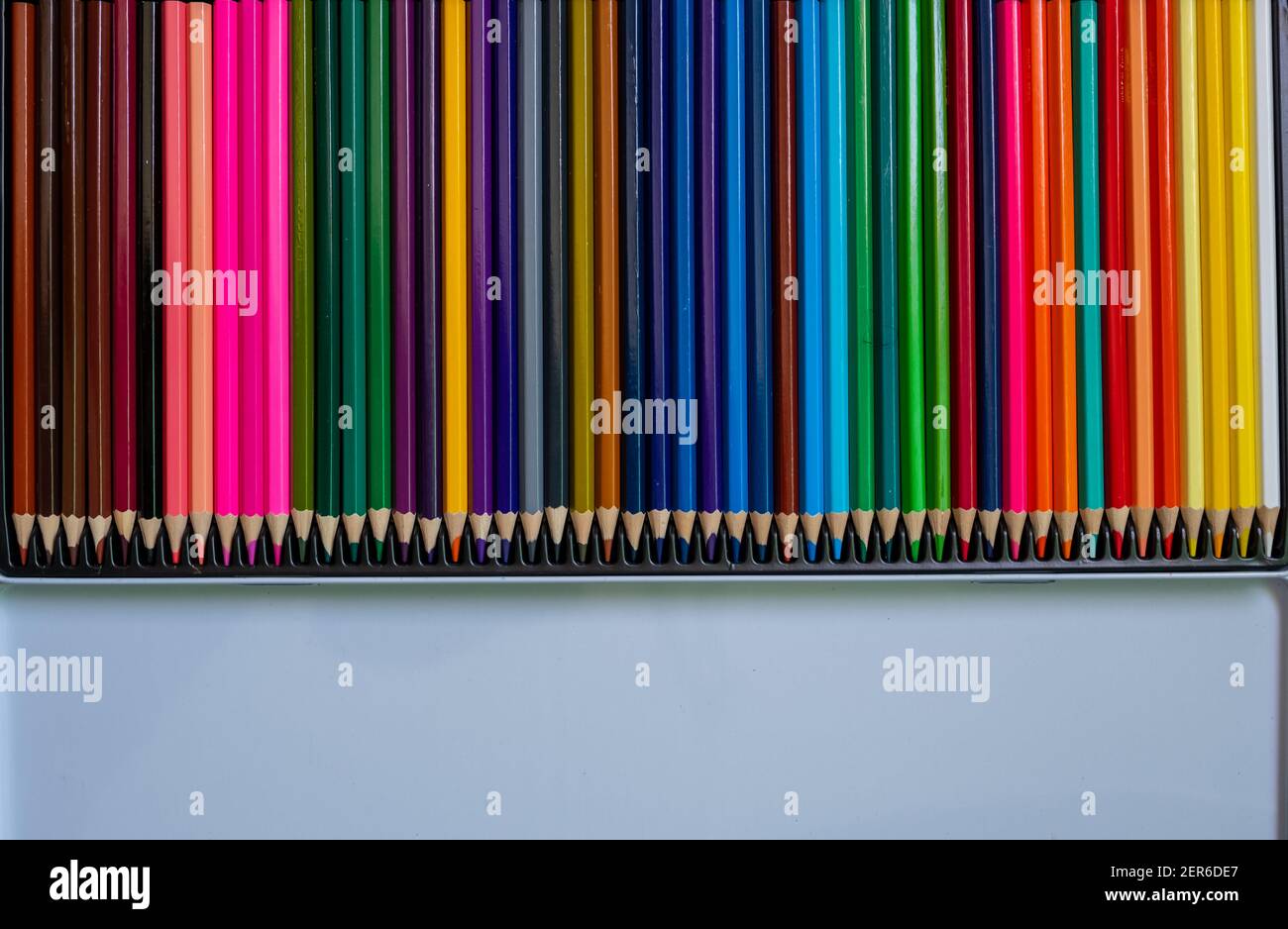 Multicolor collection sorted in a nice way Stock Photo - Alamy