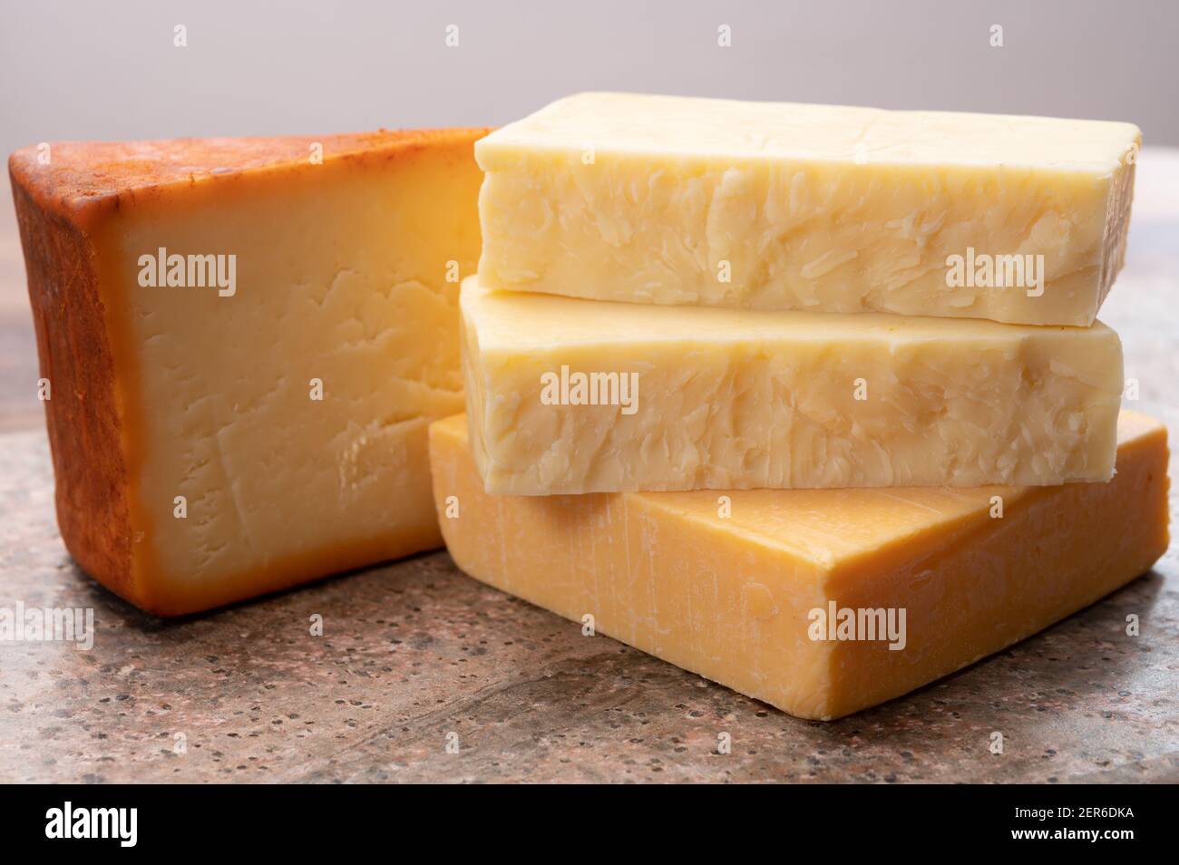 Cheese collection, cheeses from United Kingdom, scottish matured ...