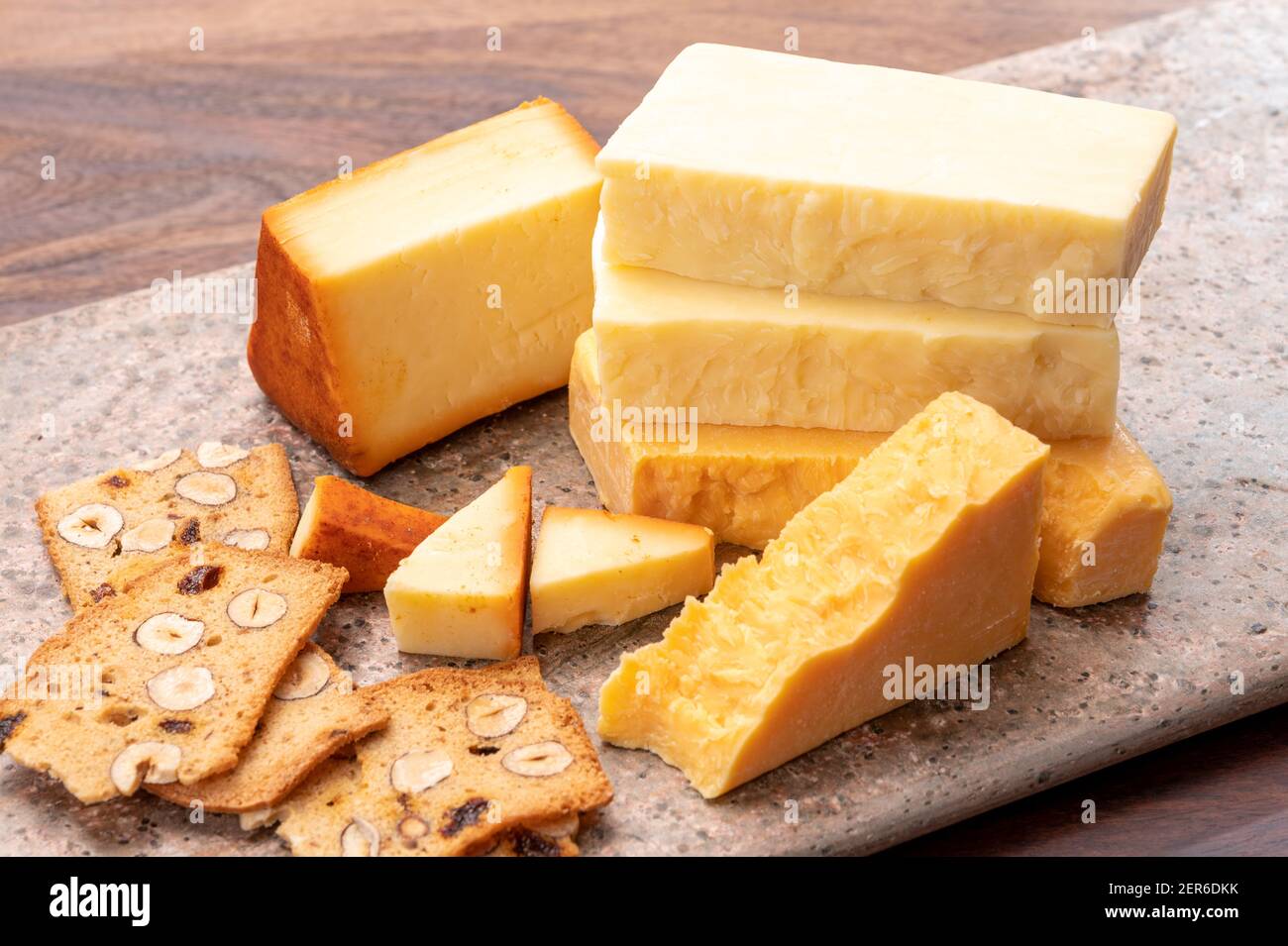 Cheese collection, cheeses from United Kingdom, scottish matured ...