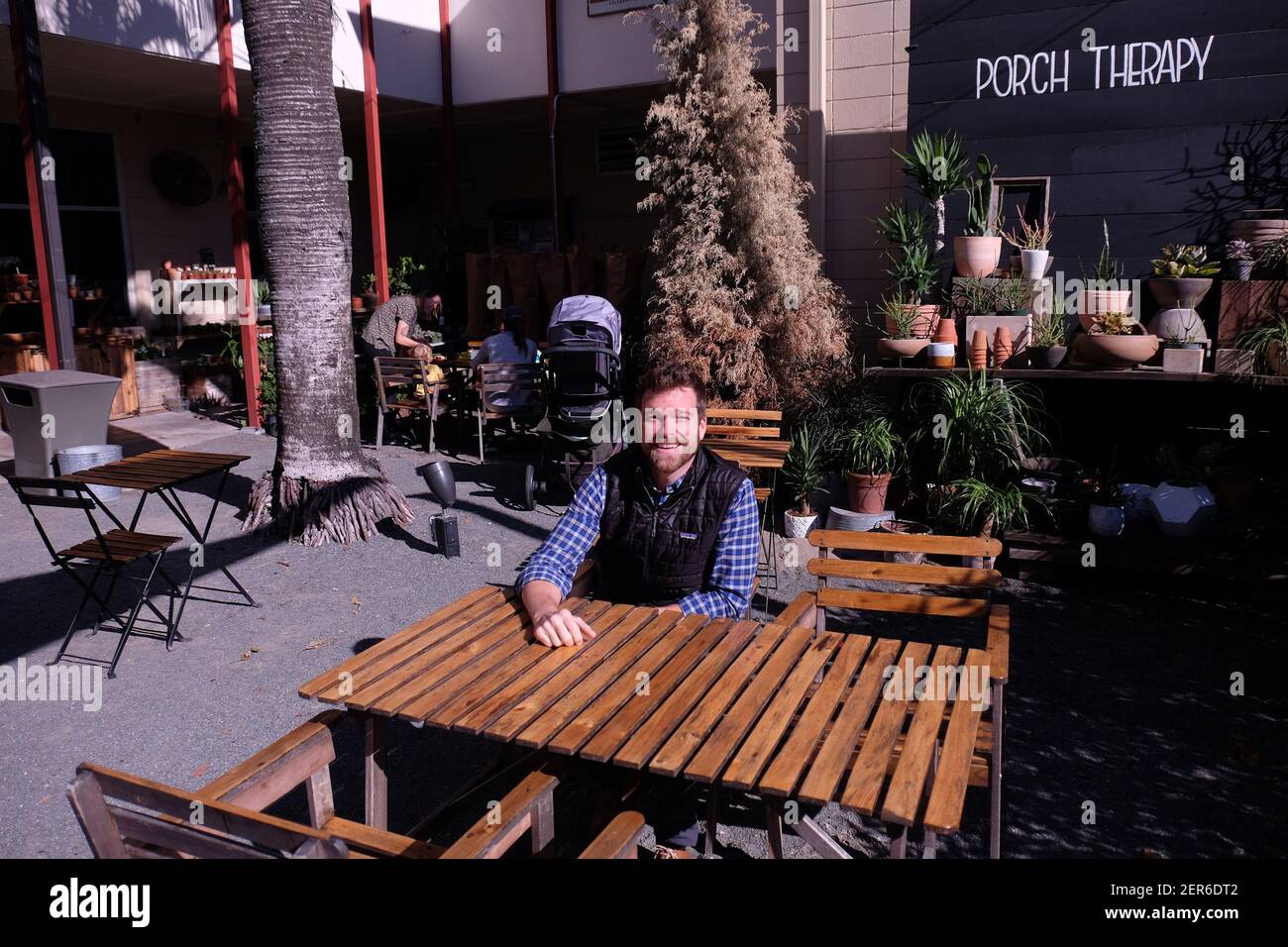 John Rife runs East End Market, home to several independent eateries in ...