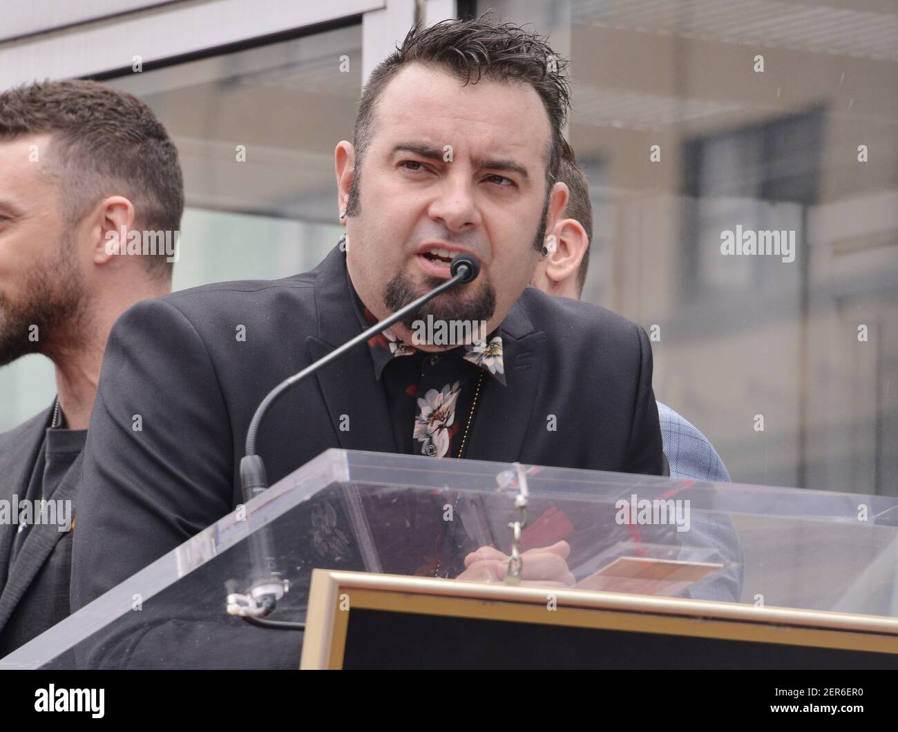 Chris Kirkpatrick at the NSYNC Star On The Hollywood Walk Of Fame ...