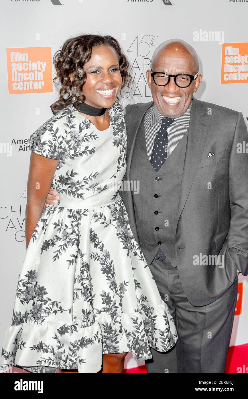 Al Roker and Deborah Roberts are seen at arrivals for the 45th Caplin ...
