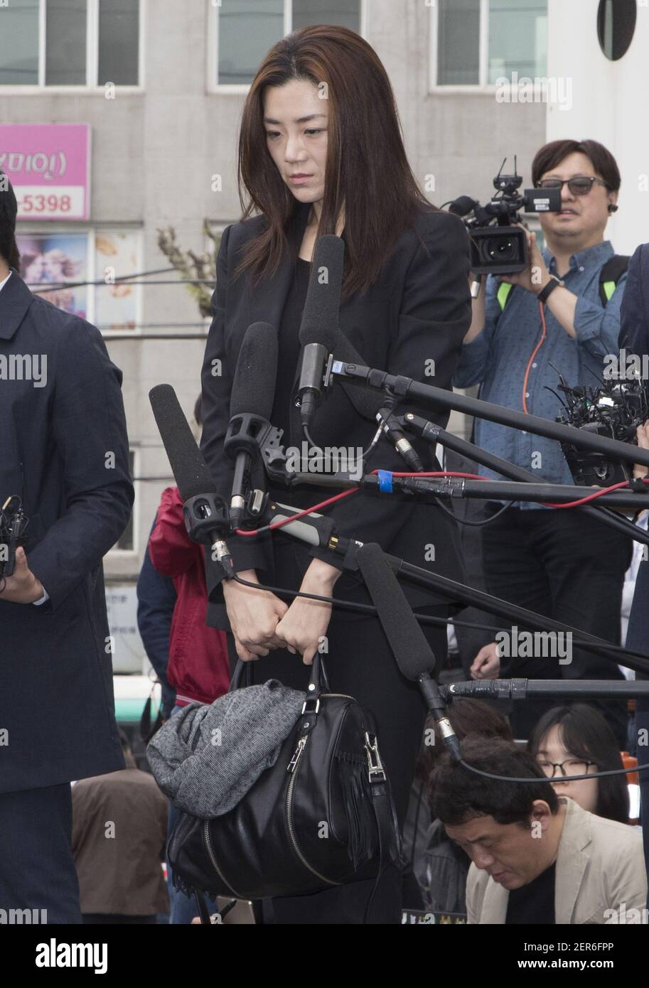 1 May 2018 - Seoul, South Korea : Former Korean Air Senior Vice ...