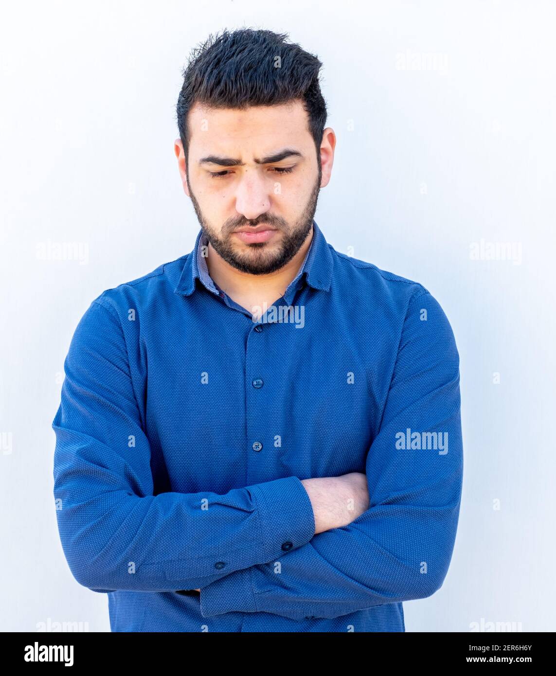 Angry arabic man standing hi-res stock photography and images - Alamy