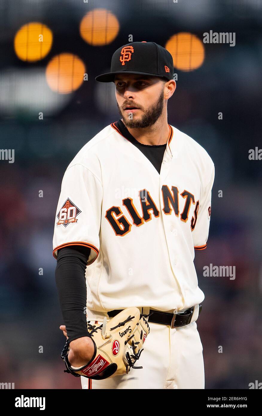 May 01, 2018: San Francisco Giants starting pitcher Andrew Suarez (59 ...