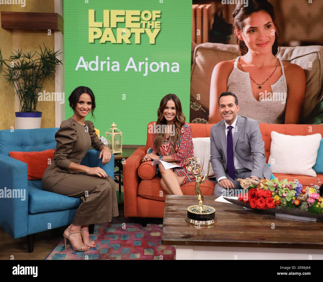 MIAMI, FL-May 2: Actress Adria Arjona, Karla Martinez and Carlos ...