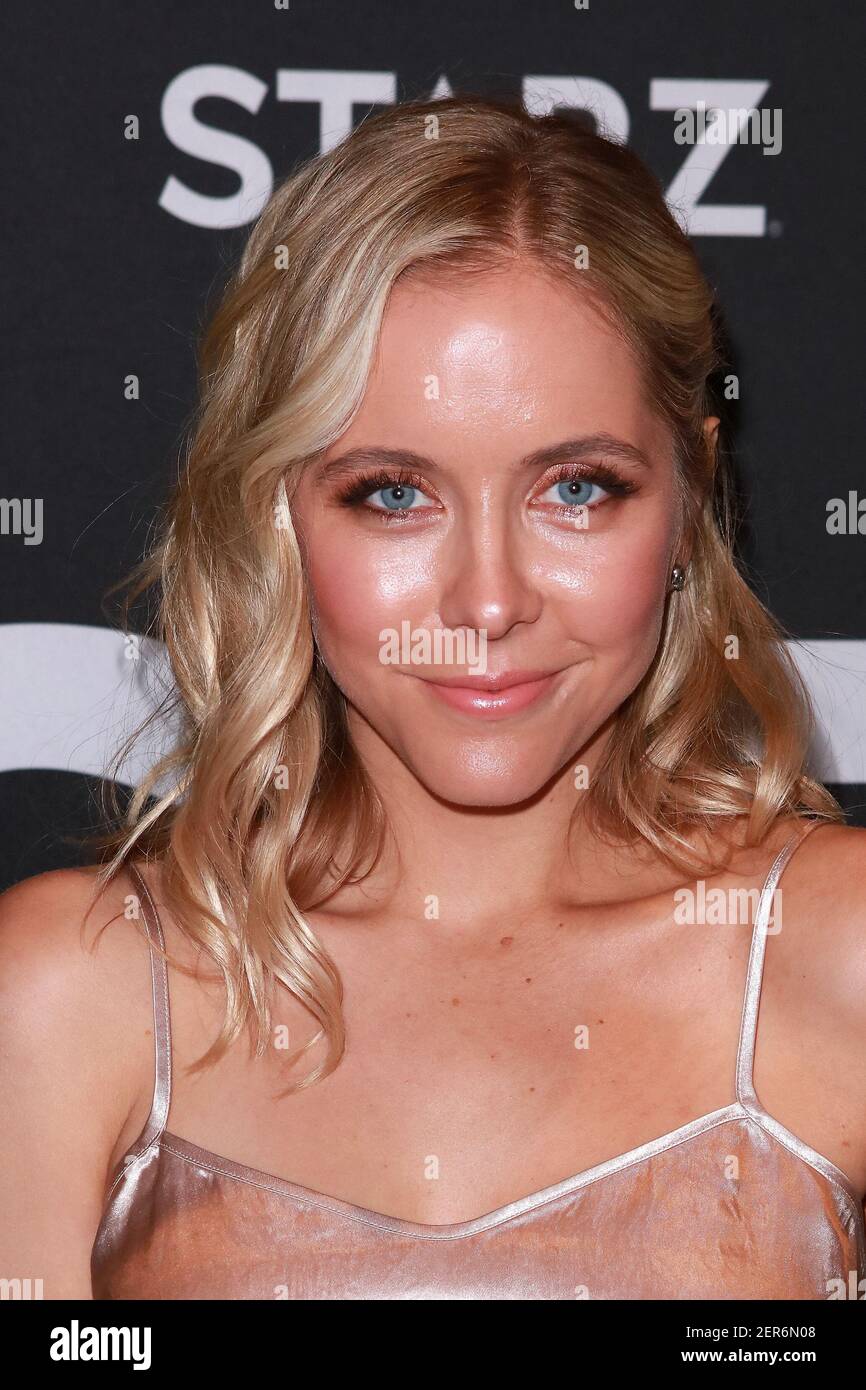 Stephanie Danler arrives at the Starz Special Screening Of "Sweetbitter ...