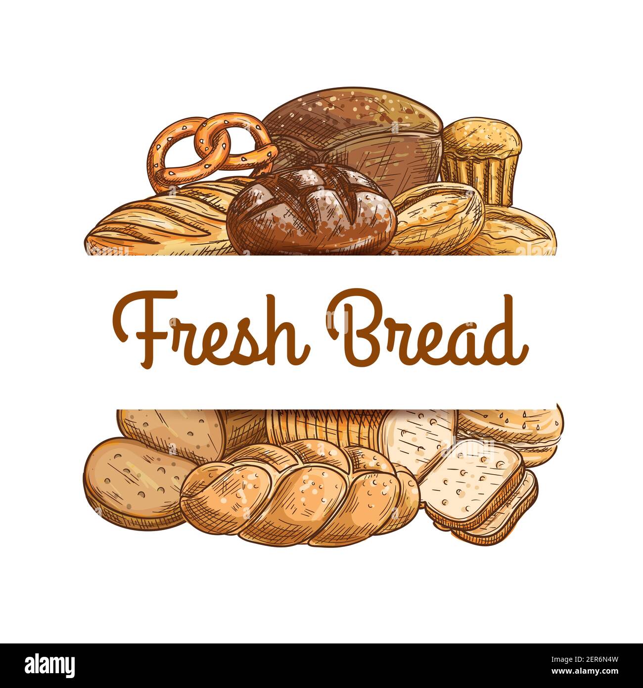 Sourdough vector vectors hi-res stock photography and images - Alamy