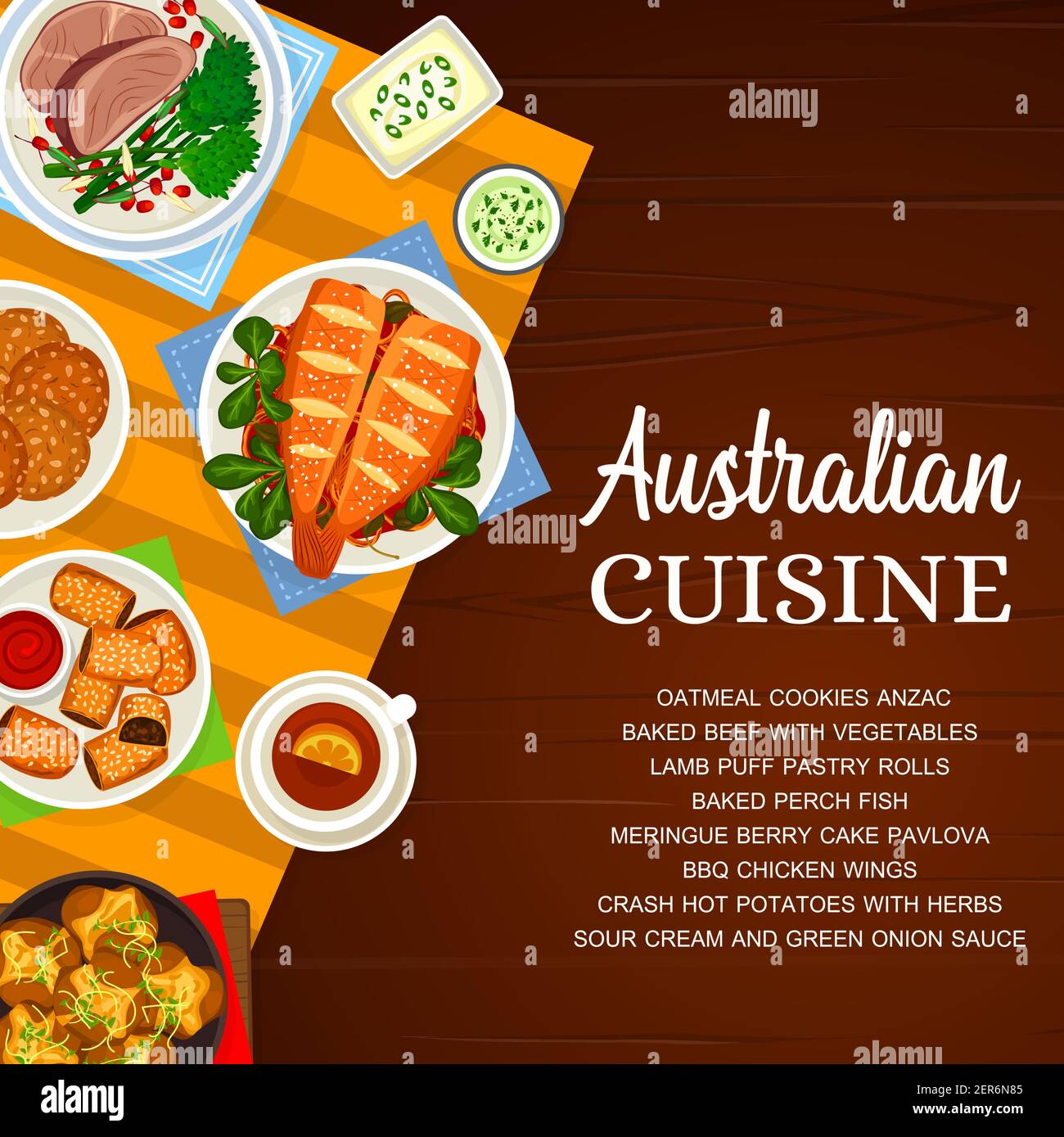 Australian meat cartoon hi-res stock photography and images - Alamy