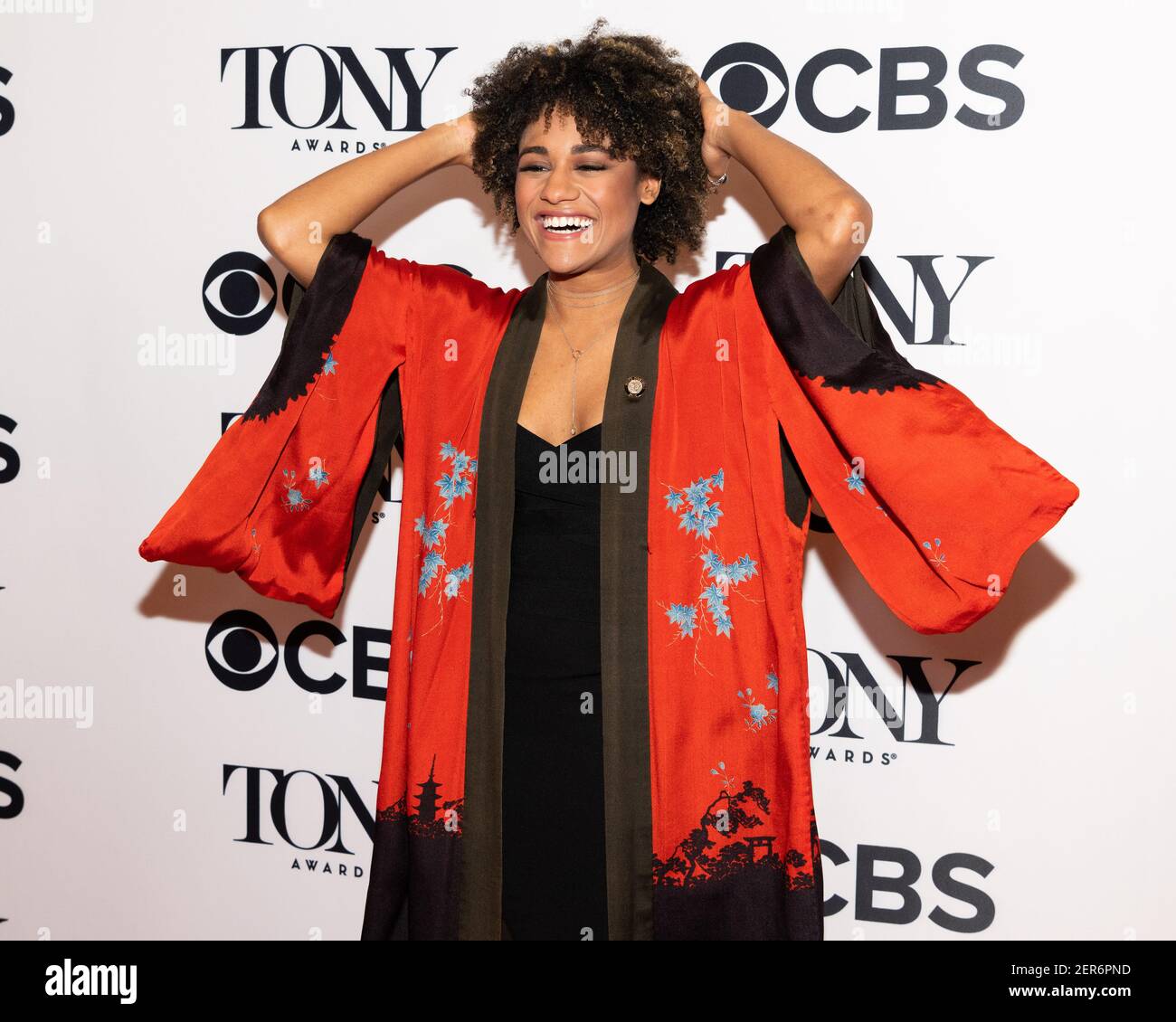Ariana DeBose, 2018 Tony Award Nominee, in New York City on May 2, 2018 ...