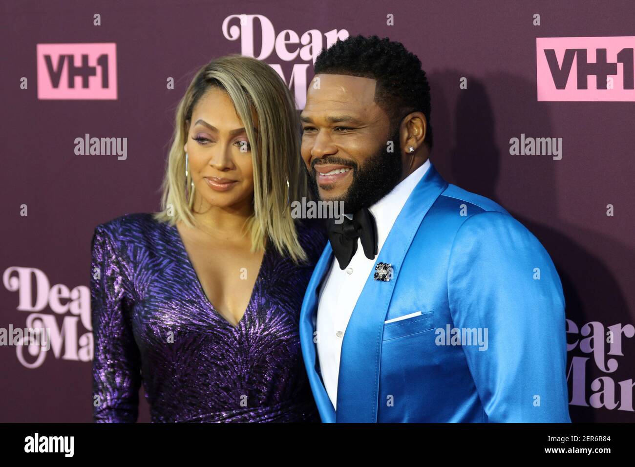 Lala Anthony and Anthony Anderson at the VH1's 3rd Annual "DEAR MAMA: A ...