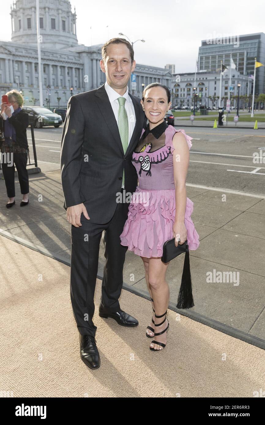 SAN FRANCISCO, CA - May 3 - Daniel Lurie and Becca Prowda attend ...