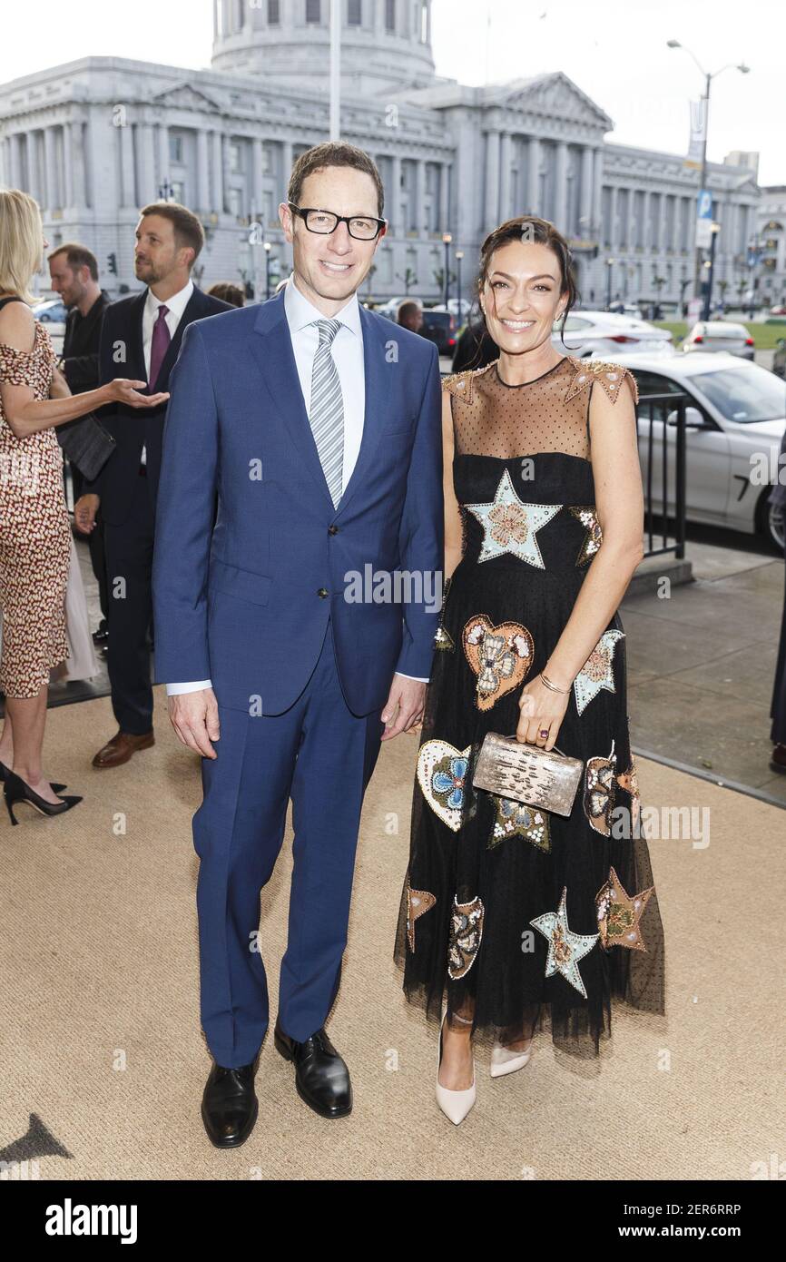 SAN FRANCISCO, CA - May 3 - Josh Olshansky and Laurie Olshansky attend ...