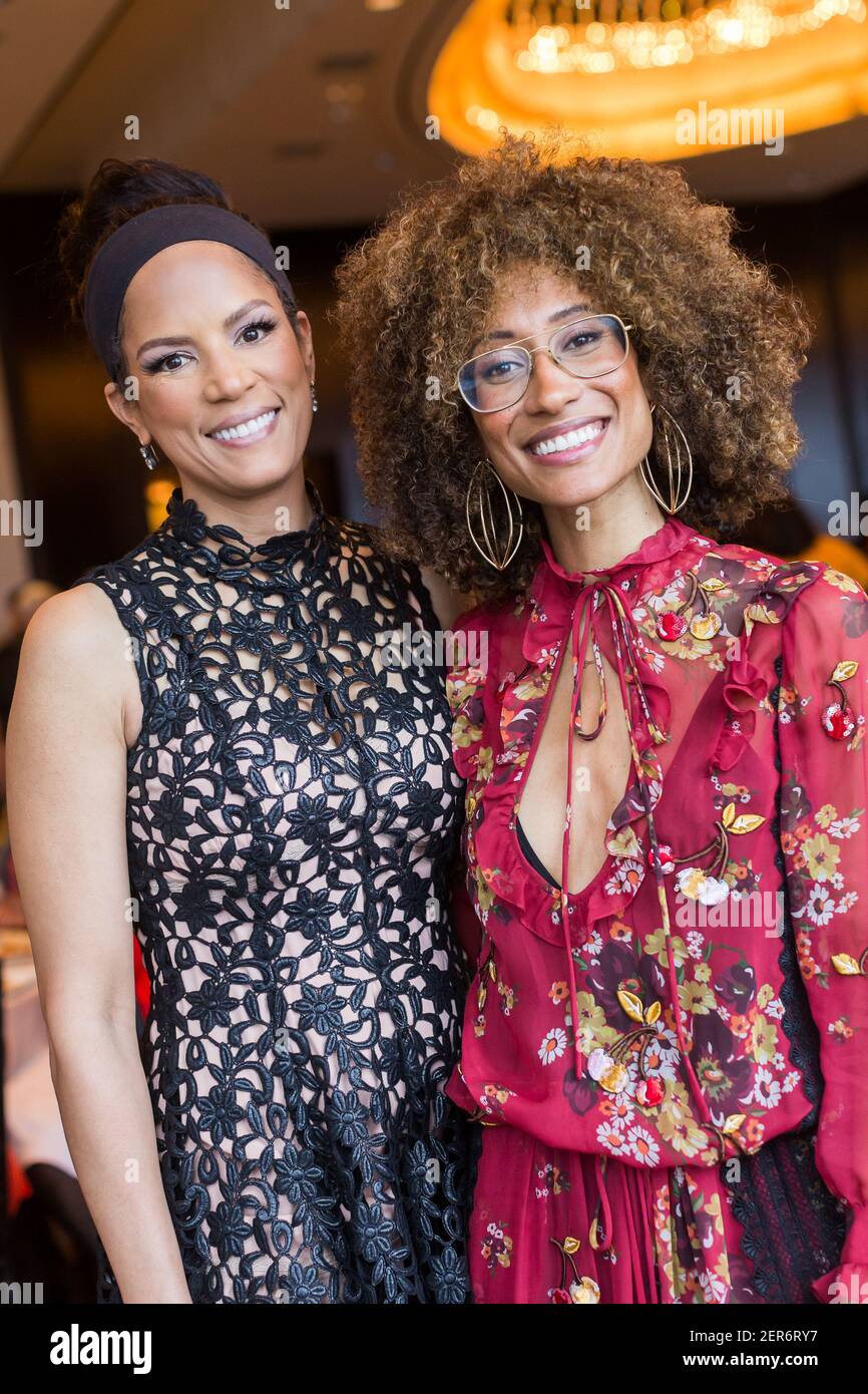 Veronica Webb and Elaine Welteroth at the Studio Museum in Harlem ...