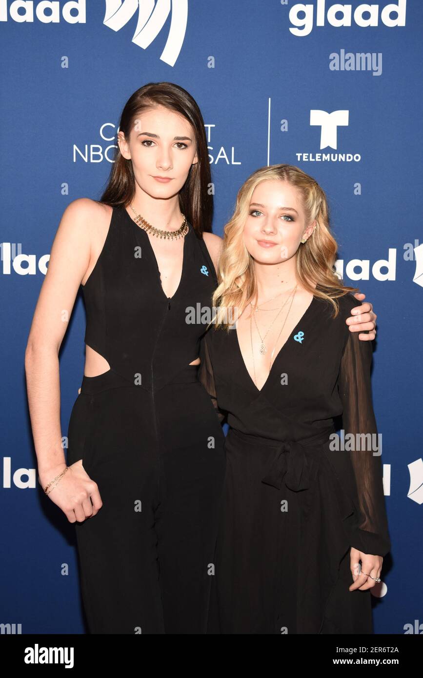 Juliet Evancho and Jackie Evancho attend The GLAAD Rising Stars ...